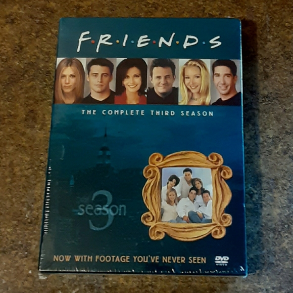 Friends DVD | Media | Friends The Complete Third Season Dvd Brand New ...